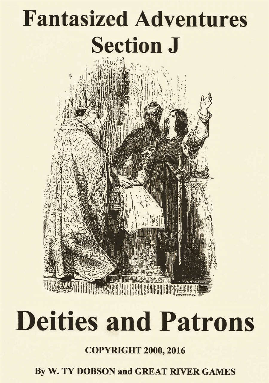 Fantasized Adventures - Deities and Patrons - Great River Games ...