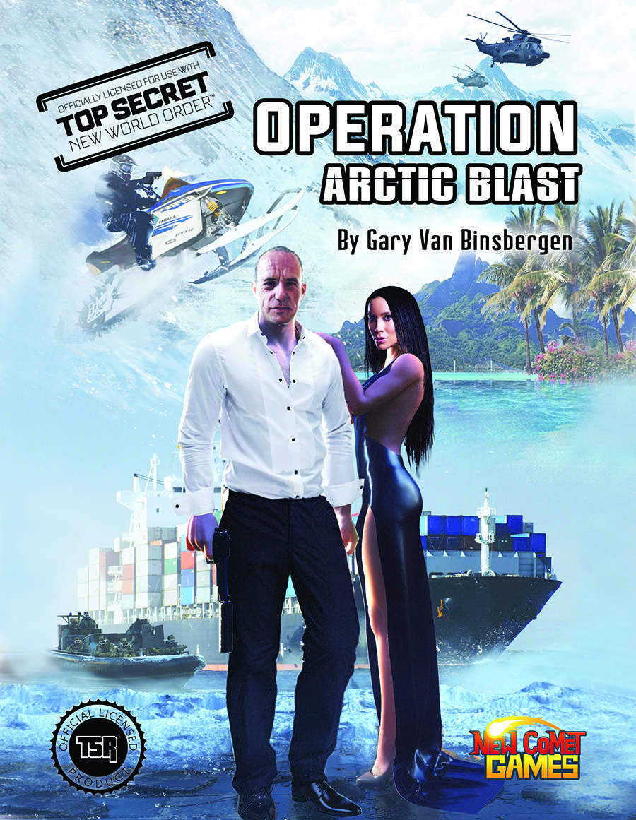 Operation: Arctic Blast - A Top Secret NWO Mission - New Comet Games | DriveThruRPG