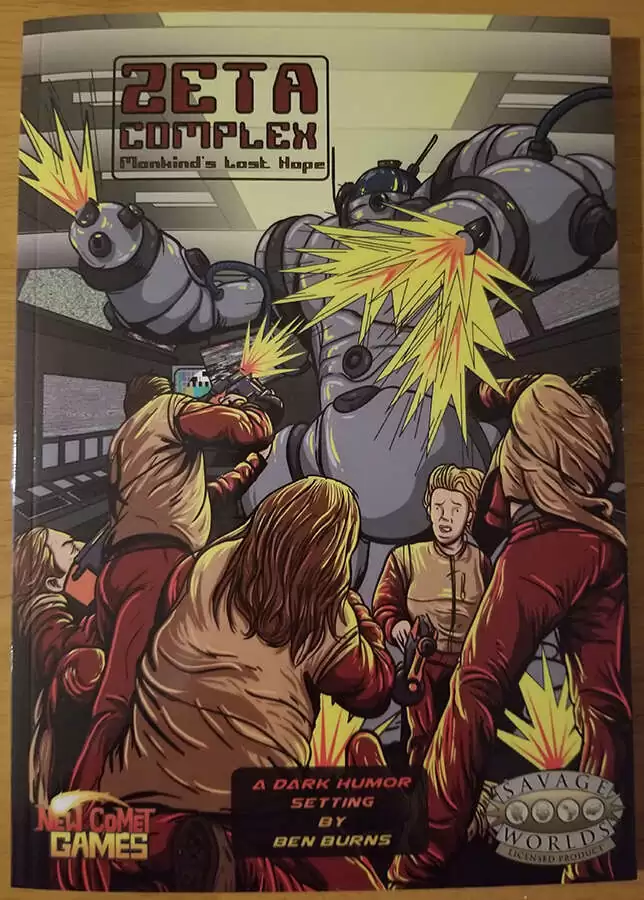 Zeta Complex: A Savage World Setting - New Comet Games | DriveThruRPG