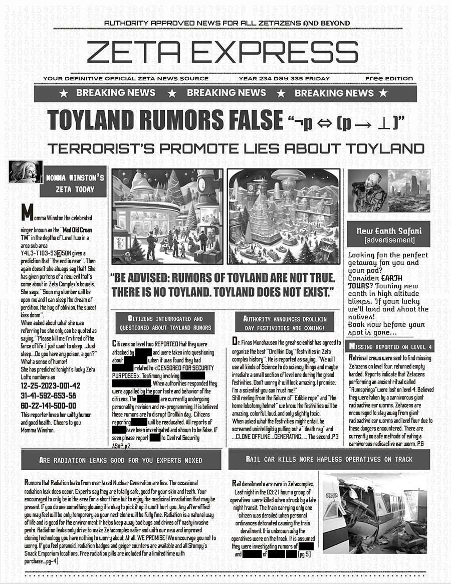 Zeta Complex: Zeta Express 335-234 - New Comet Games | DriveThruRPG