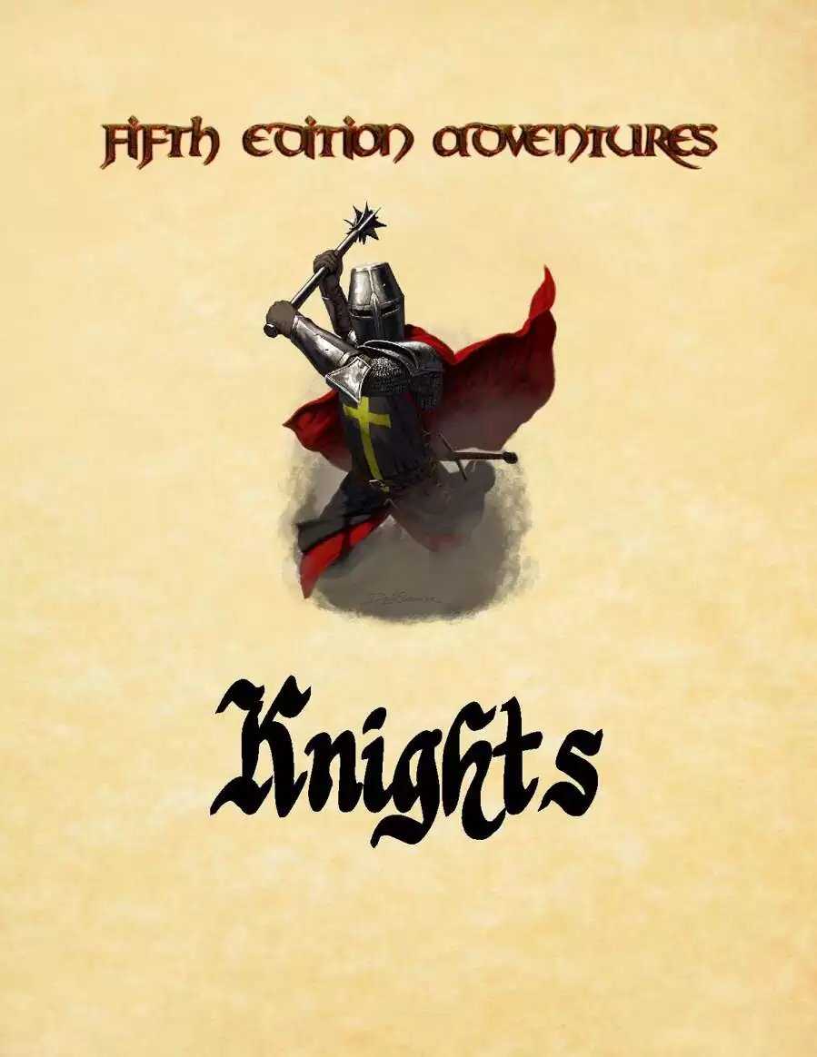 Fifth Edition Adventures: Knights - Mad Martian Games | DriveThruRPG