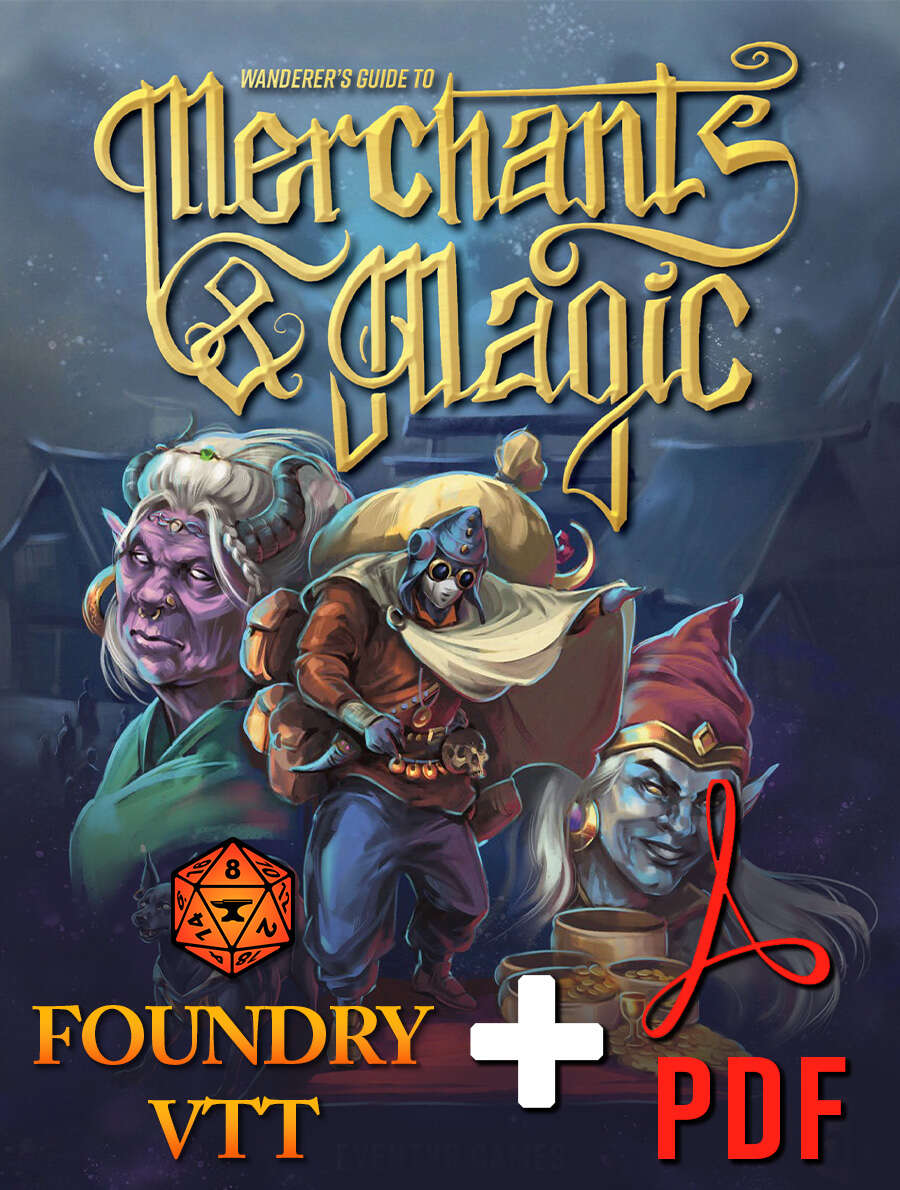 Wanderer's Guide to Merchants & Magic | PDF + Foundry [BUNDLE] - Valeur ...