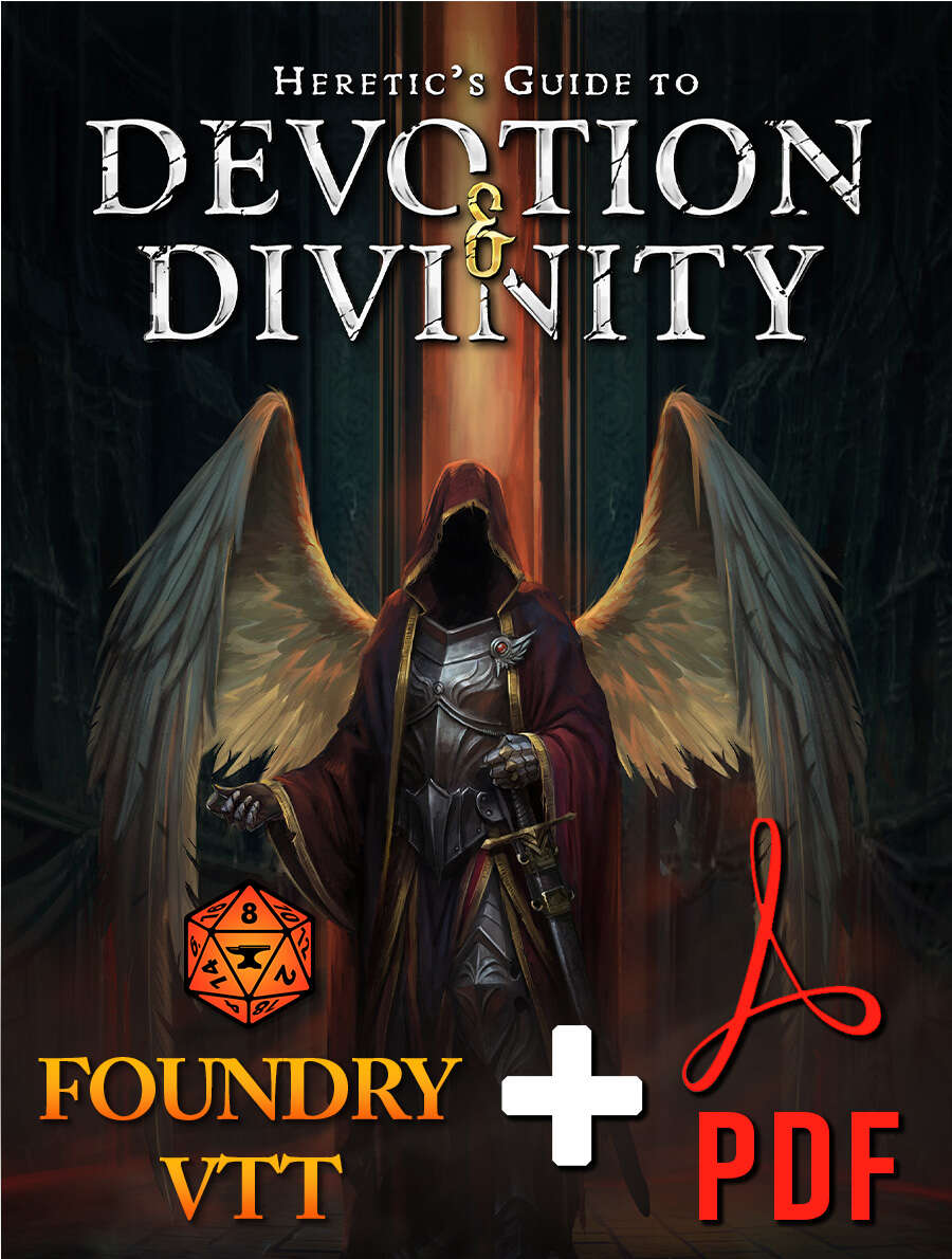 Heretic's Guide to Devotion & Divinity | PDF + Foundry [BUNDLE ...
