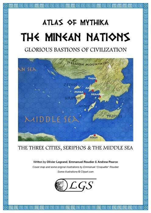 Atlas of Mythika: The Minean Nations (Mazes & Minotaurs) - Legrand ...