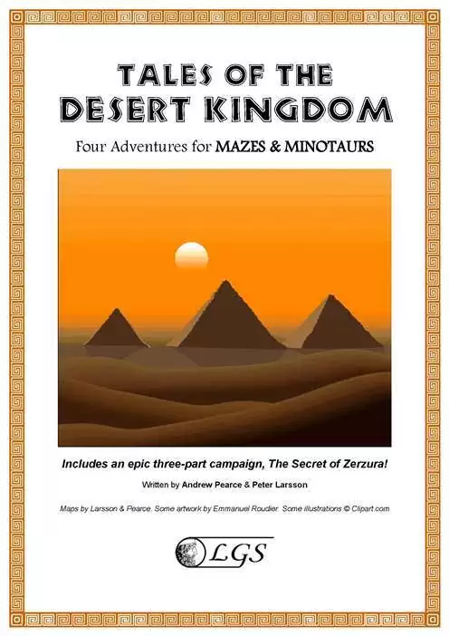 Tales of the Desert Kingdom (Mazes & Minotaurs) - Legrand Games Studio ...