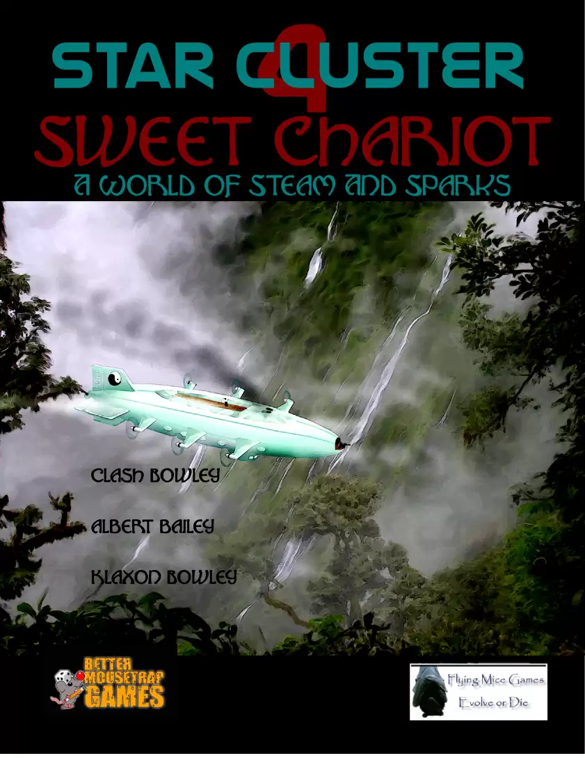 StarCluster 4 - Sweet Chariot - Better Mousetrap Games | Flying Mice Games | DriveThruRPG