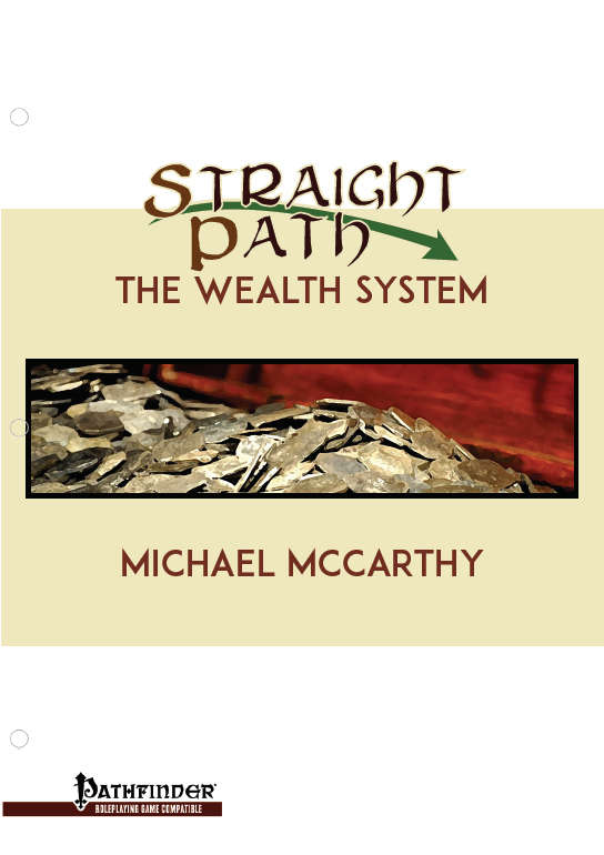 The Wealth System - Straight Path Games | New Systems - Make Your Game ...