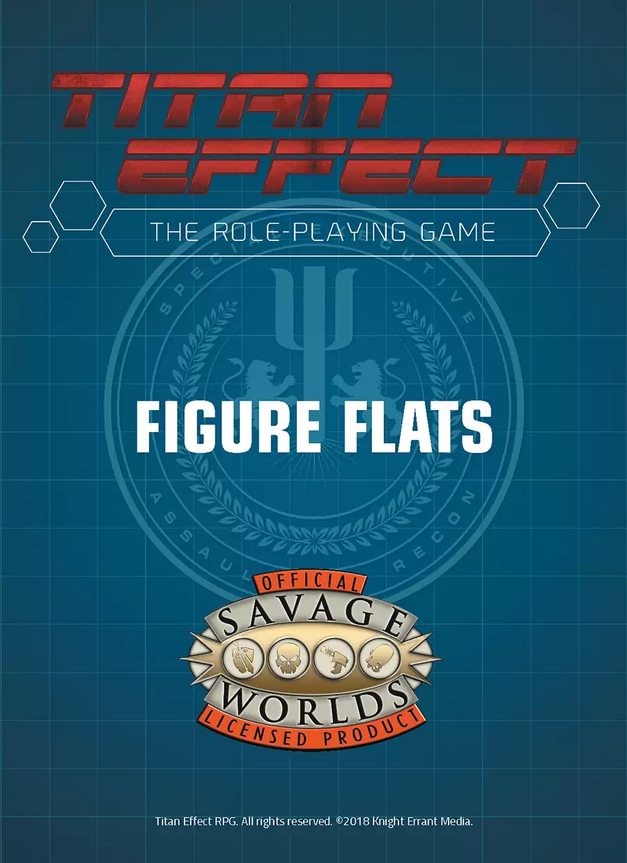 Titan Effect RPG: Figure Flats - Knight Errant Media | DriveThruRPG