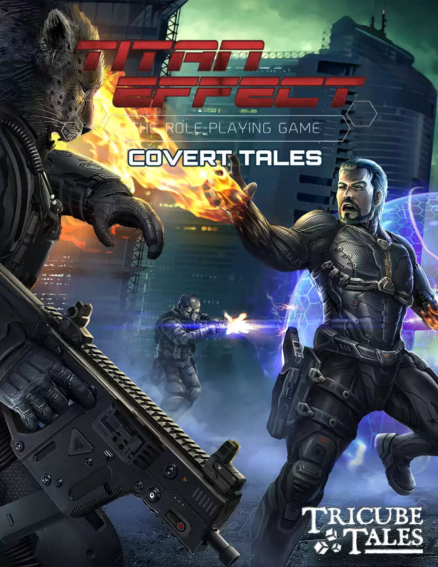 Titan Effect RPG: Covert Tales (Tricube Tales One-Page RPG) - Knight ...