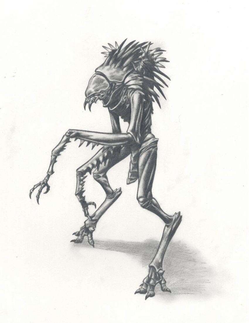 Insectoid Horror - Eldritch Images - RPG Stock Art - Quiet Thunder ...