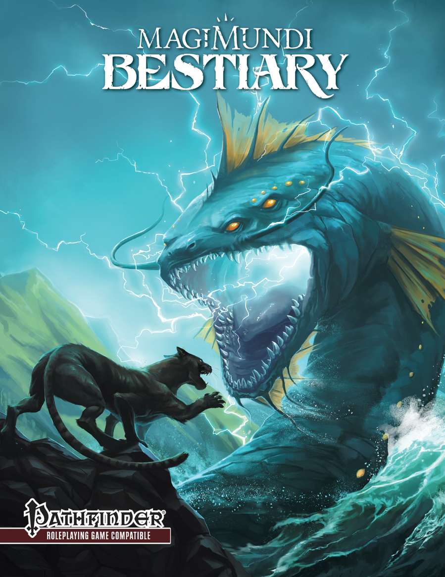 Magimundi Bestiary Pathfinder 1.0 - Inexorable Media | DriveThruRPG