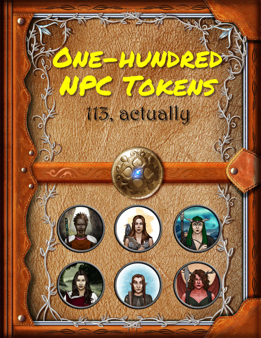 One-Hundred VTT Tokens - Dark Raptor Press | DriveThruRPG