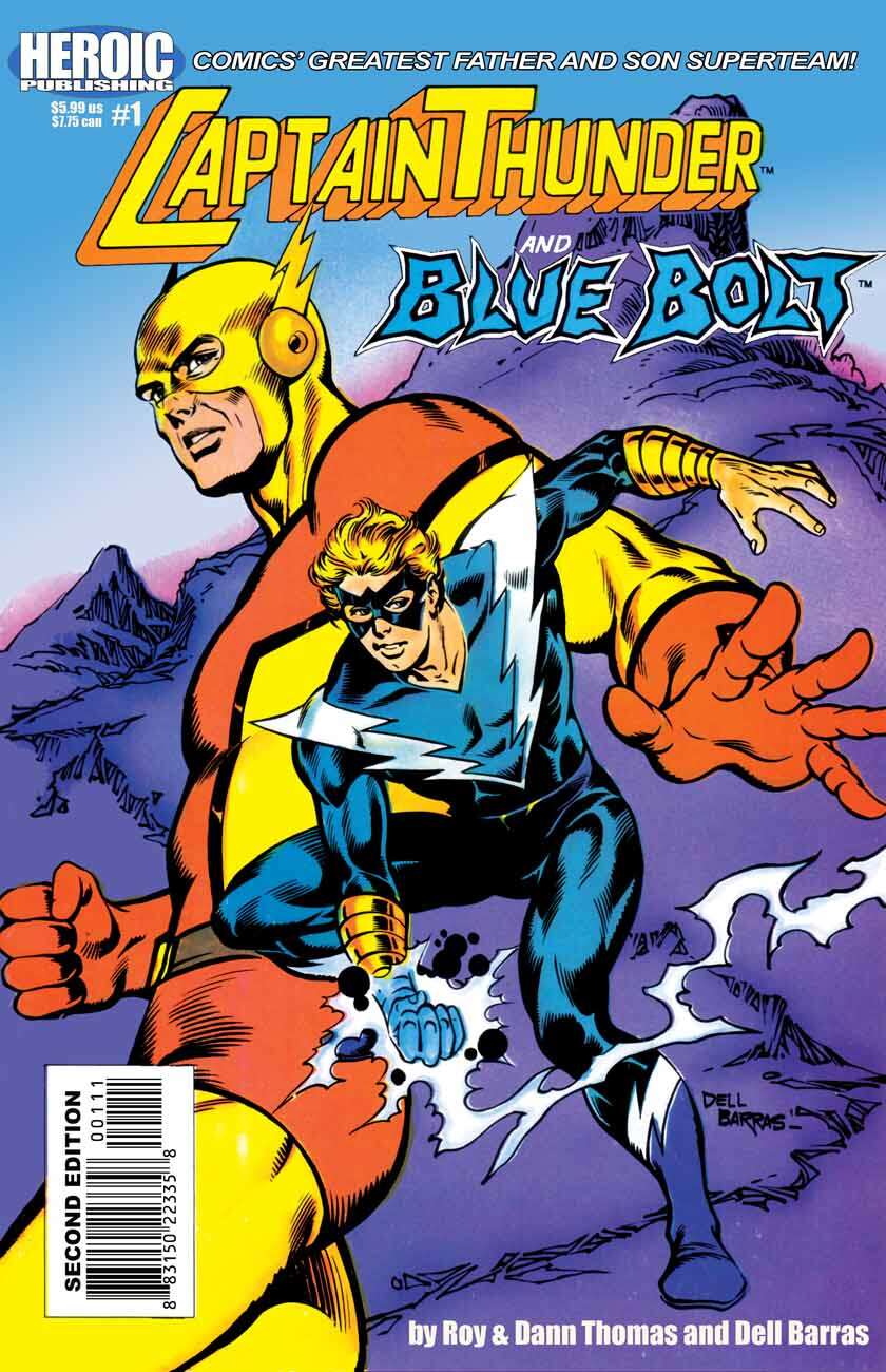 Captain Thunder and Blue Bolt #01 - Heroic Publishing | Captain Thunder ...