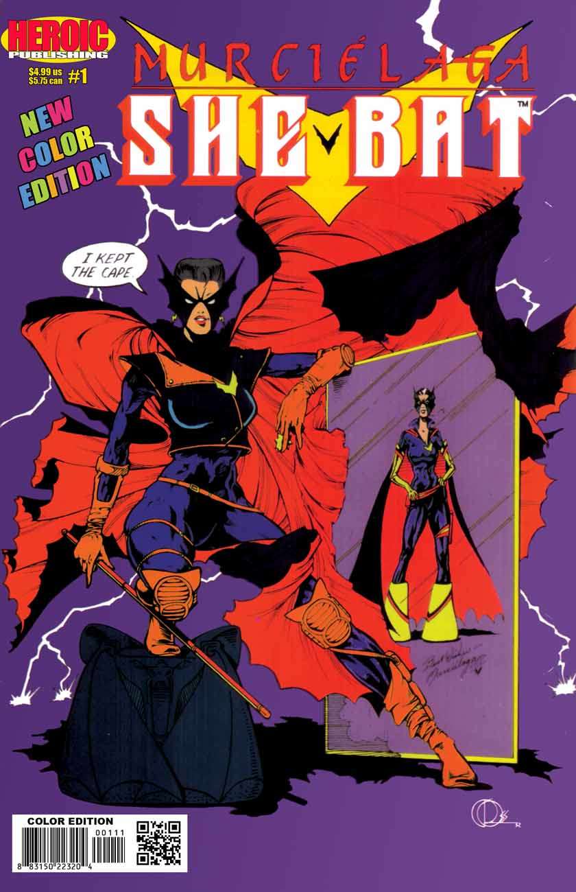 Murcielaga She-Bat #01 - Heroic Publishing | Murcielaga She-Bat ...