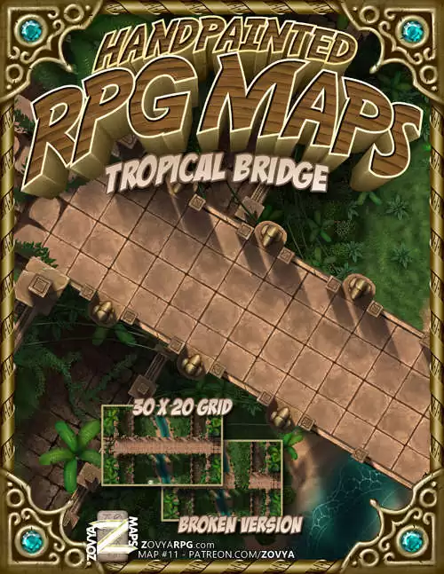 Tropical Bridge - Zovya | DriveThruRPG
