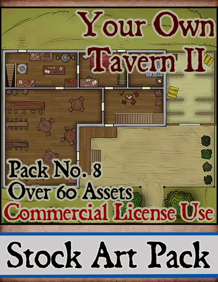 Your Own Tavern II - Stock Art - Elven Tower | Token Packs | DriveThruRPG