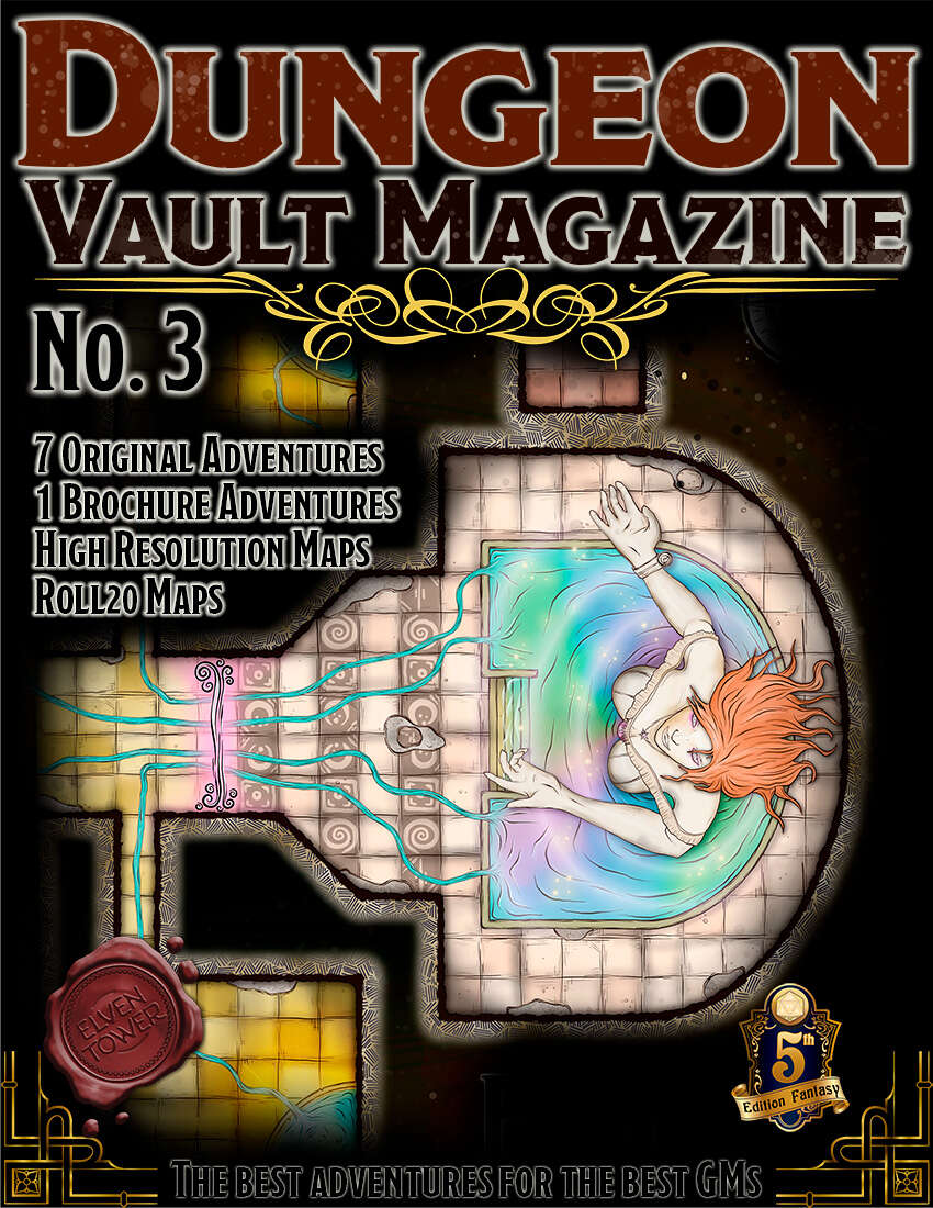 Dungeon Vault Magazine - No. 3 - Elven Tower | Dungeon Vault Magazine ...