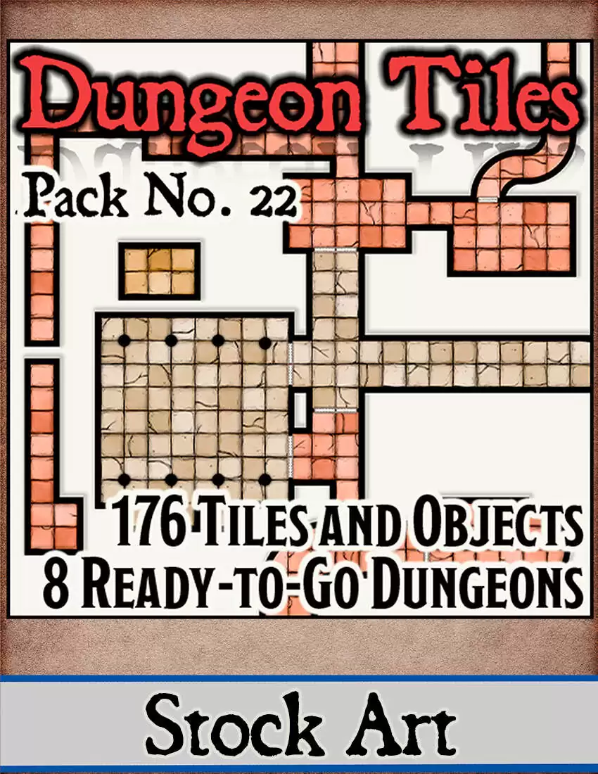 Dungeon Tiles - Stock Art Pack - Elven Tower | Token Packs | DriveThruRPG