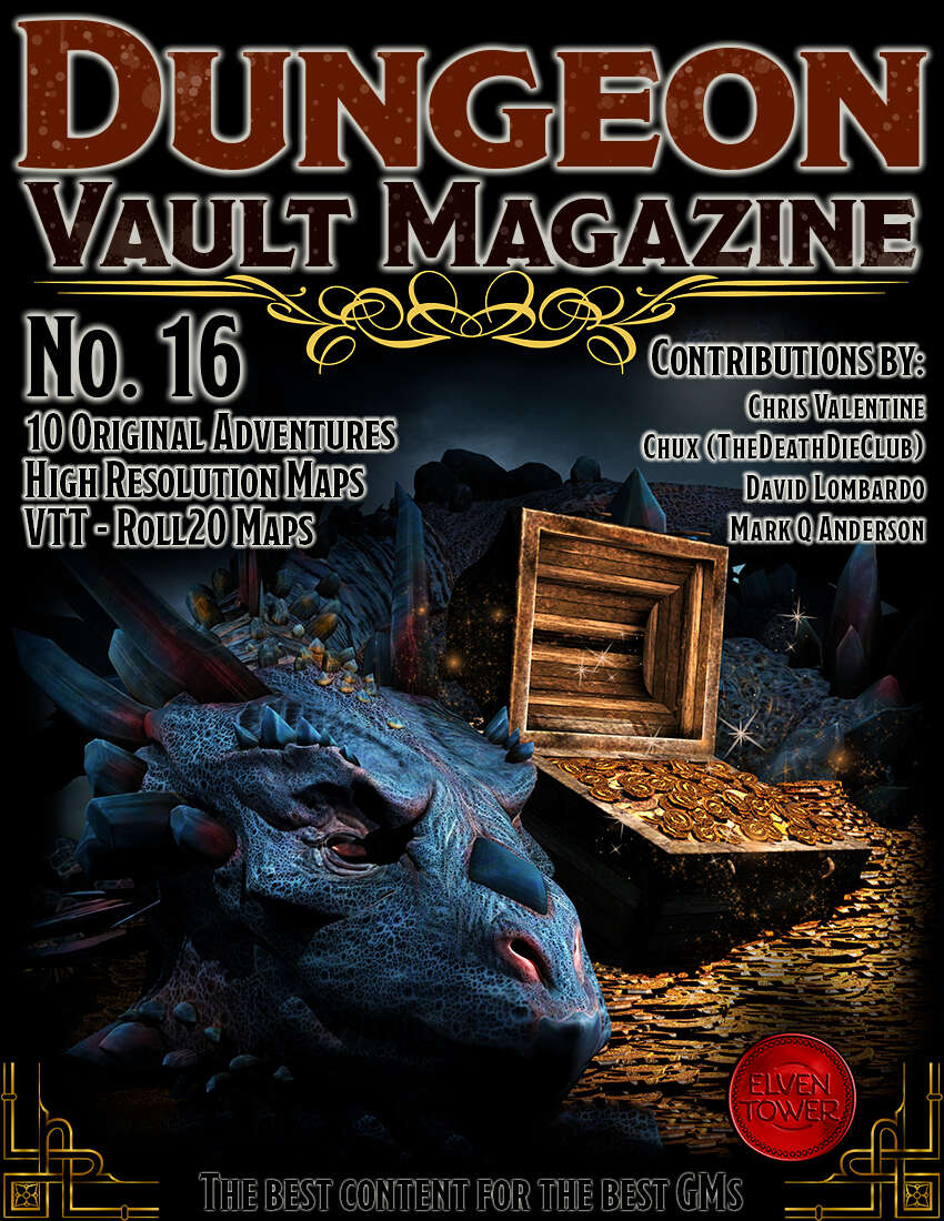Dungeon Vault Magazine - No. 16 - Elven Tower | Dungeon Vault Magazine ...