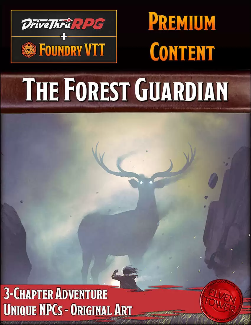 The Forest Guardian - Foundry VTT - Elven Tower | Foundry VTT | DriveThruRPG