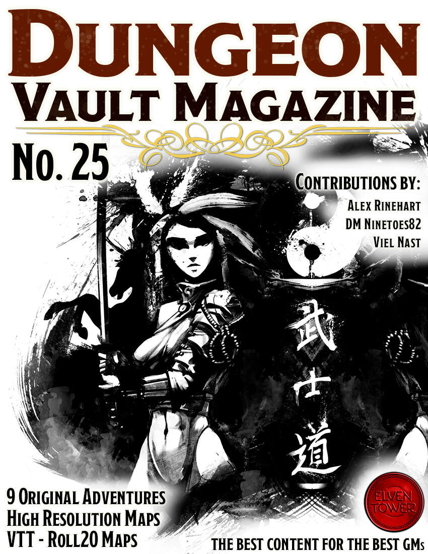 Dungeon Vault Magazine - No. 25 - Elven Tower | Dungeon Vault Magazine ...