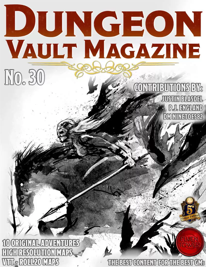 Dungeon Vault Magazine - No. 30 - Elven Tower | Dungeon Vault Magazine ...