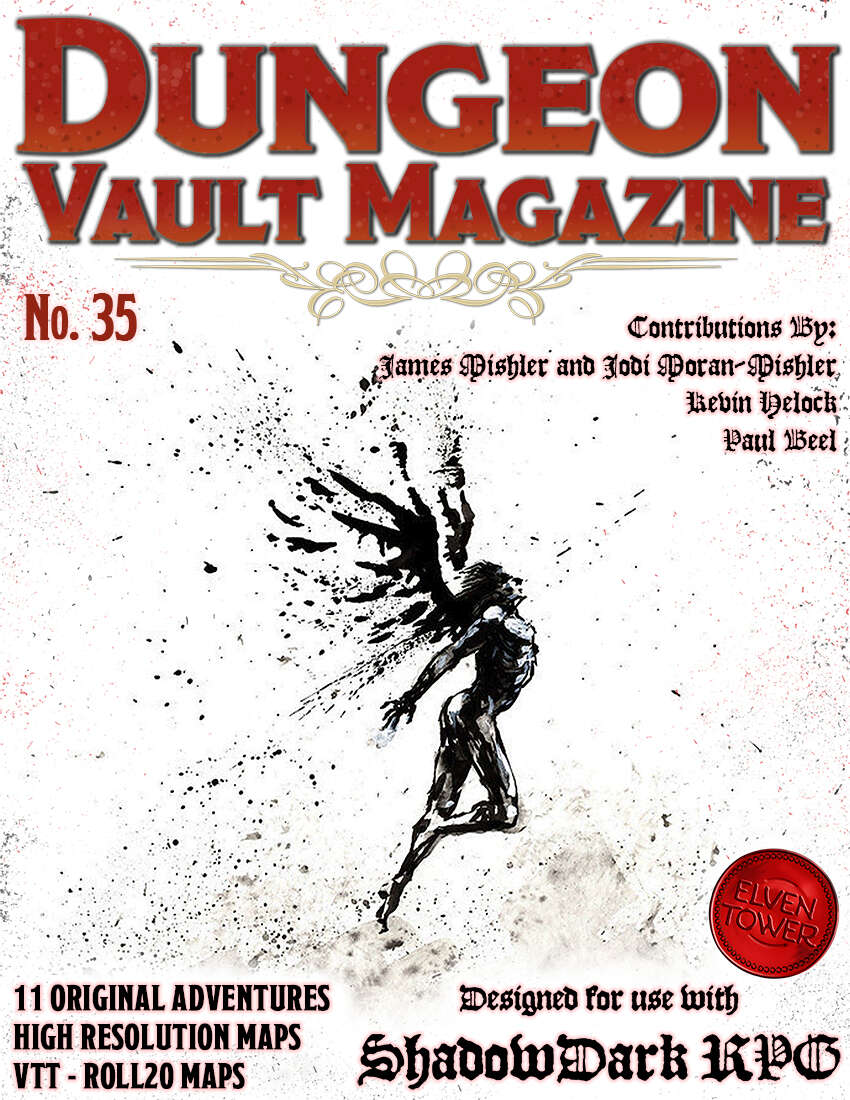 Dungeon Vault Magazine - No. 35 - Shadowdark Edition - Elven Tower ...