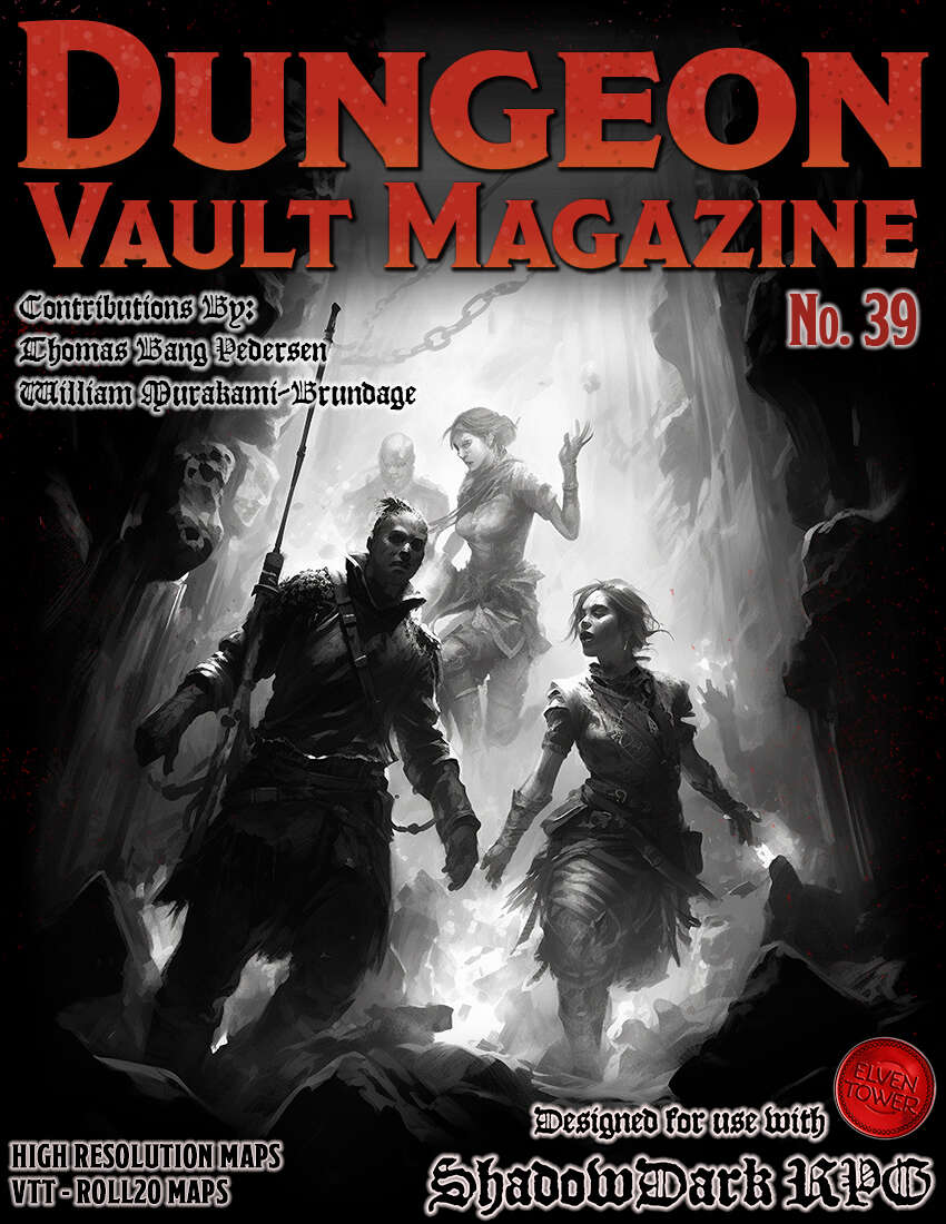 Dungeon Vault Magazine - No. 39 - Shadowdark Edition - Elven Tower | Dungeon Vault Magazine ...