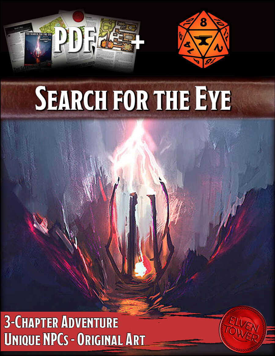 Search for the Eye - FVTT + PDF [BUNDLE] - Elven Tower | Foundry VTT ...