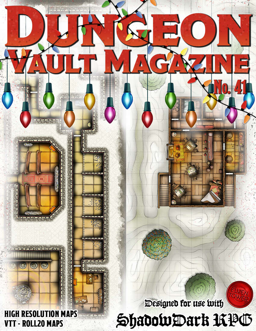 Dungeon Vault Magazine - No. 41 - Shadowdark Edition - Elven Tower | Dungeon Vault Magazine ...