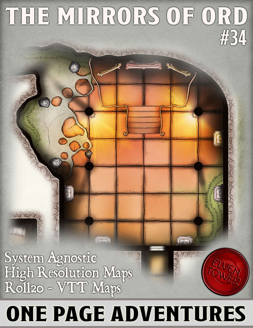 The Mirrors of Ord - One Page Adventure - Elven Tower | One Page ...