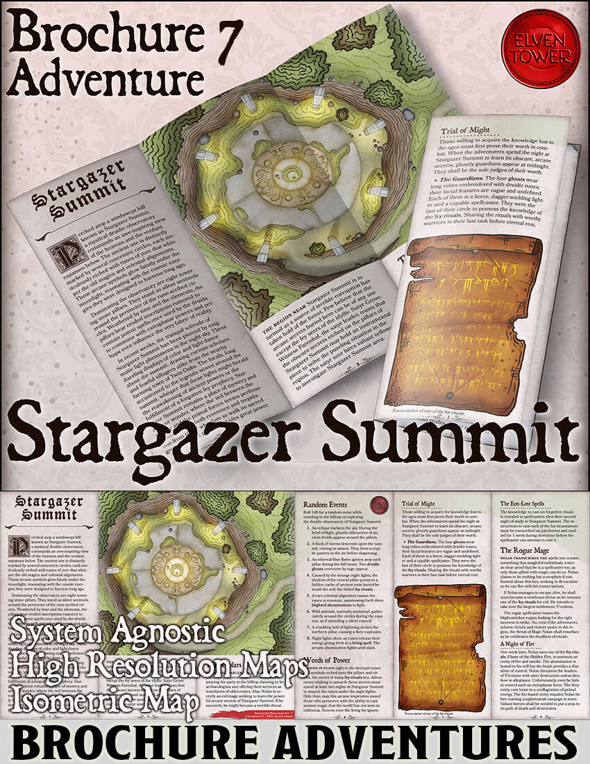Brochure Adventure 7 - Stargazer Summit - Elven Tower | Brochure ...