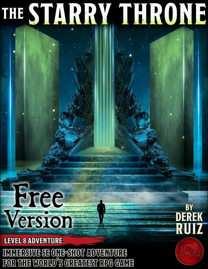 The Starry Throne - FREE Version - Elven Tower | Dungeon Vault Magazine ...