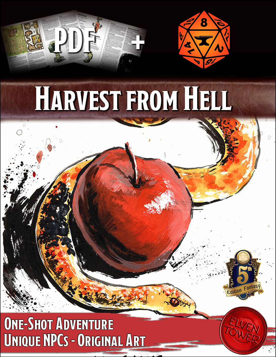 Harvest from Hell 5e Foundry + PDF Bundle [BUNDLE] - Elven Tower | Foundry VTT | DriveThruRPG