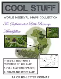 Medieval map 15: Dark Forest - CoolStuff | Medieval Maps Collection ...