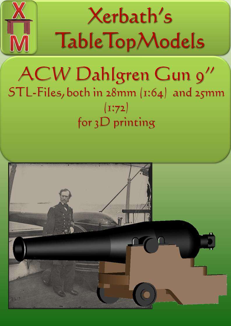ACW Dahlgren Gun 9in - Xerbath | DriveThruRPG