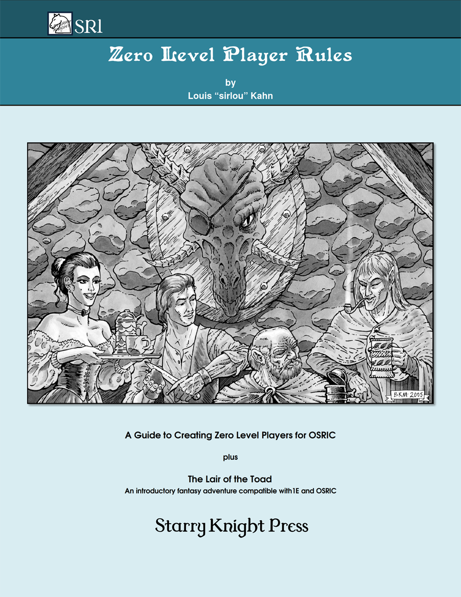 SR1 Zero Level Player Rules - Starry Knight Press | DriveThruRPG