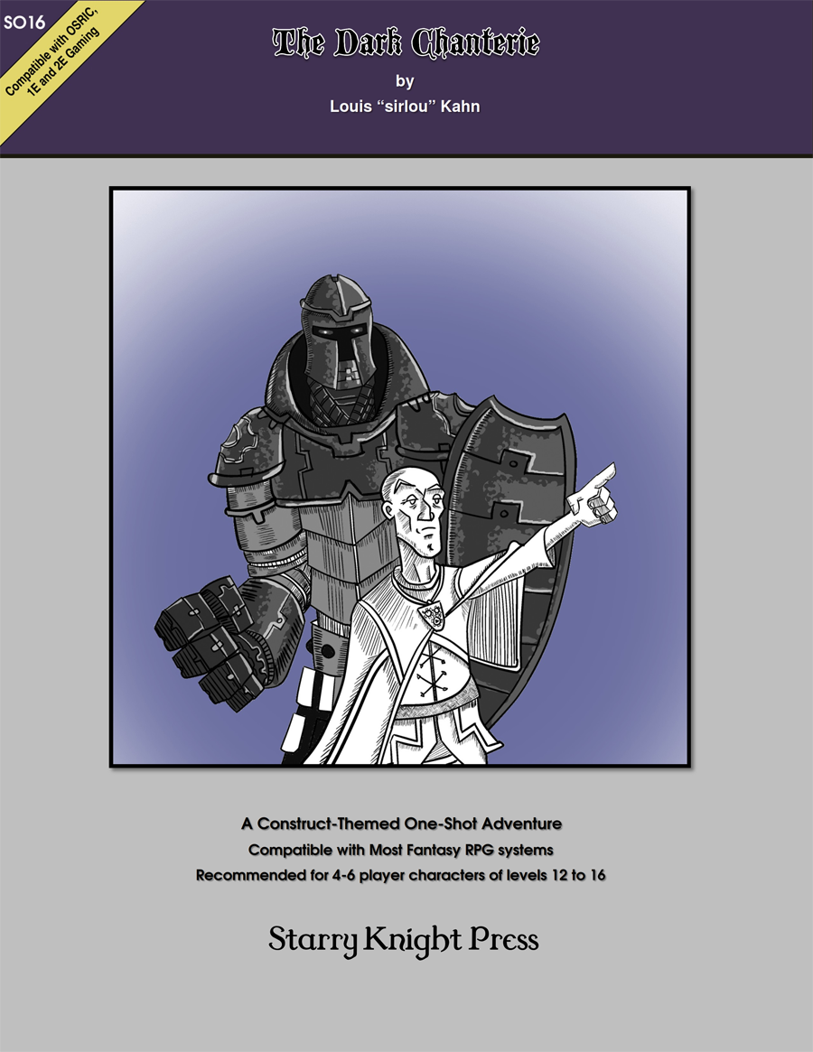 SO16 The Dark Chanterie - Starry Knight Press | DriveThruRPG