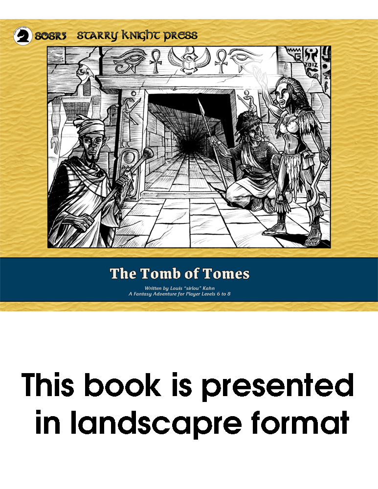 SOSR3 The Tomb of Tomes - Starry Knight Press | DriveThruRPG
