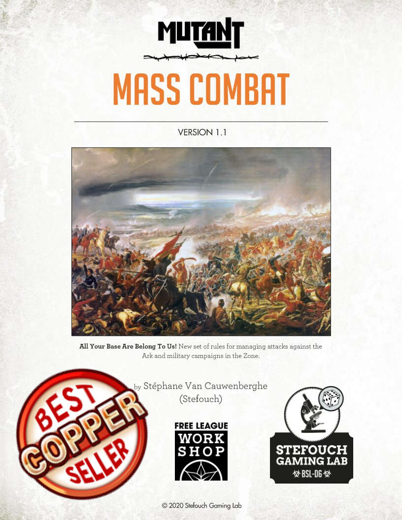 Mutant: Mass Combat - Free League Publishing | Free League Work Shop ...