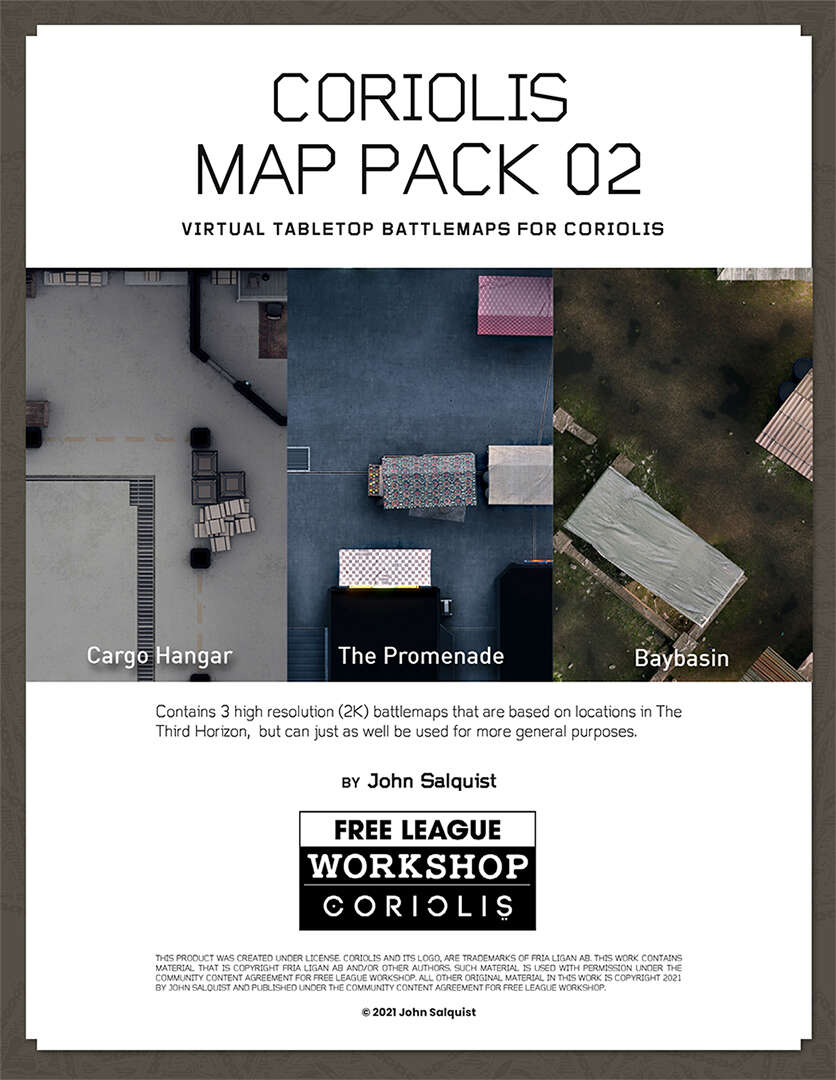 Coriolis: Map Pack 02 - Free League Publishing | Free League Work Shop ...
