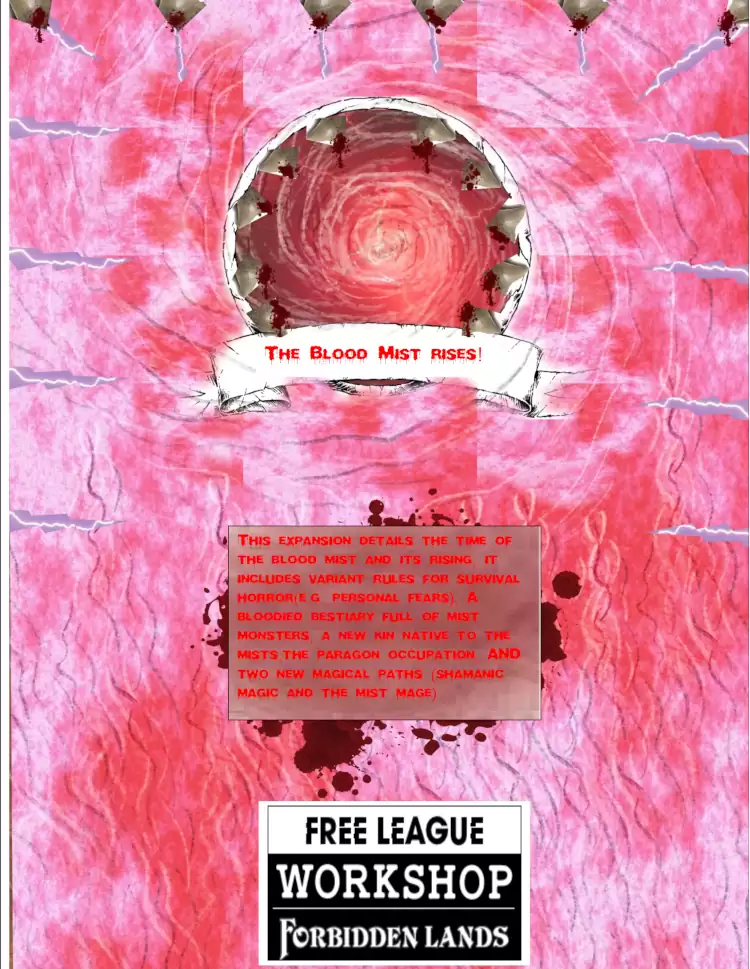 The Blood mist rises! - Free League Publishing | Free League Work Shop ...