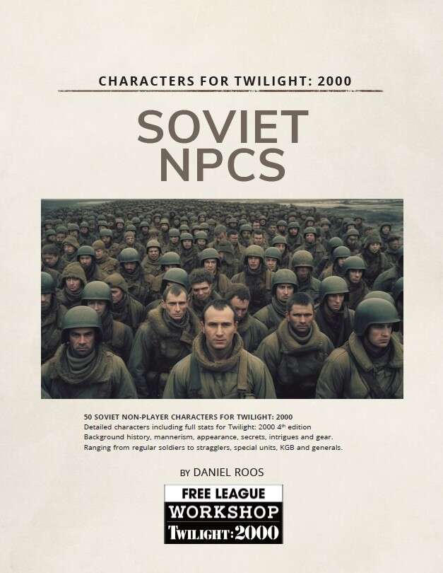 Soviet NPCs - Free League Publishing | Free League Work Shop | Daniel ...