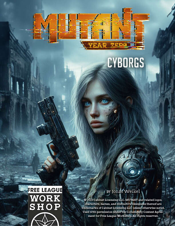 Cyborg - A Compendium for Mutant: Year Zero - Free League Publishing ...