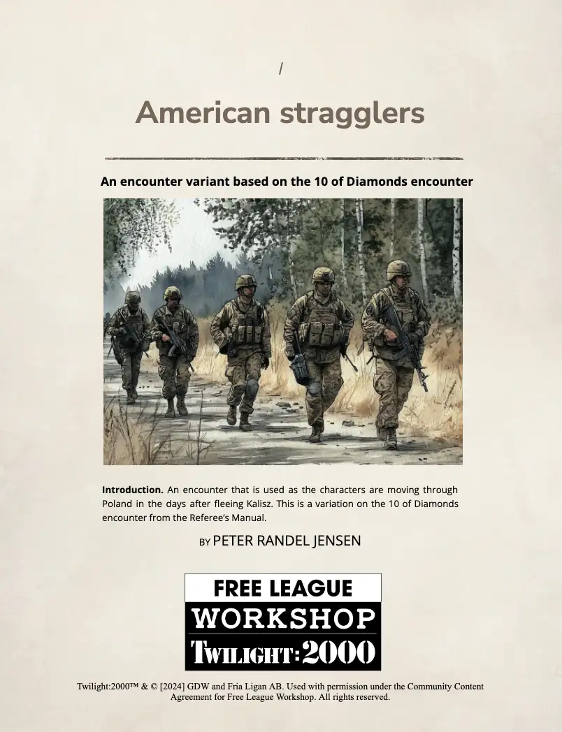 10 of Diamonds - Stragglers - Free League Publishing | Free League Work ...