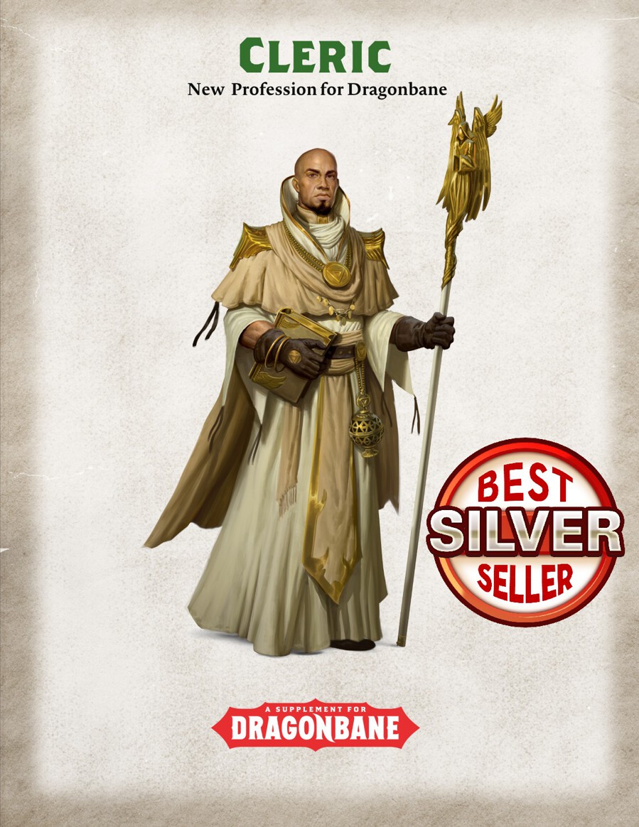 Cleric Profession for Dragonbane - Emerald Mage Games | DriveThruRPG