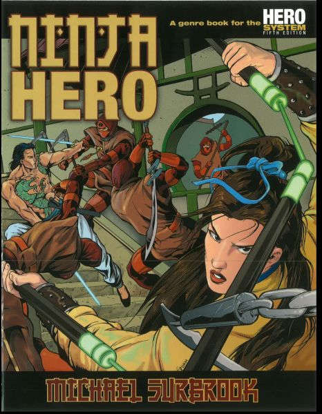 Ninja Hero - Hero Games | Champions | Dark Champions | DriveThruRPG