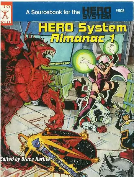 Hero System Almanac 1 (4th edition) - Hero Games | HERO System ...