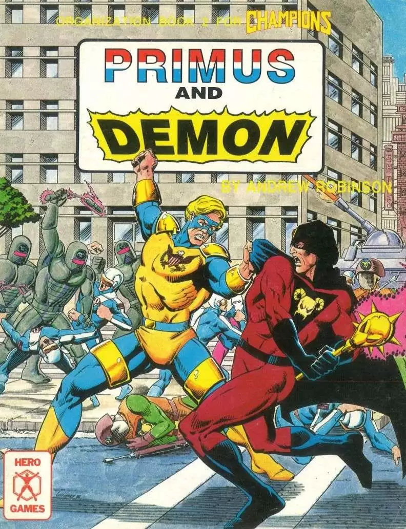 Primus and Demon (3rd Edition) - Hero Games | Champions | DriveThruRPG