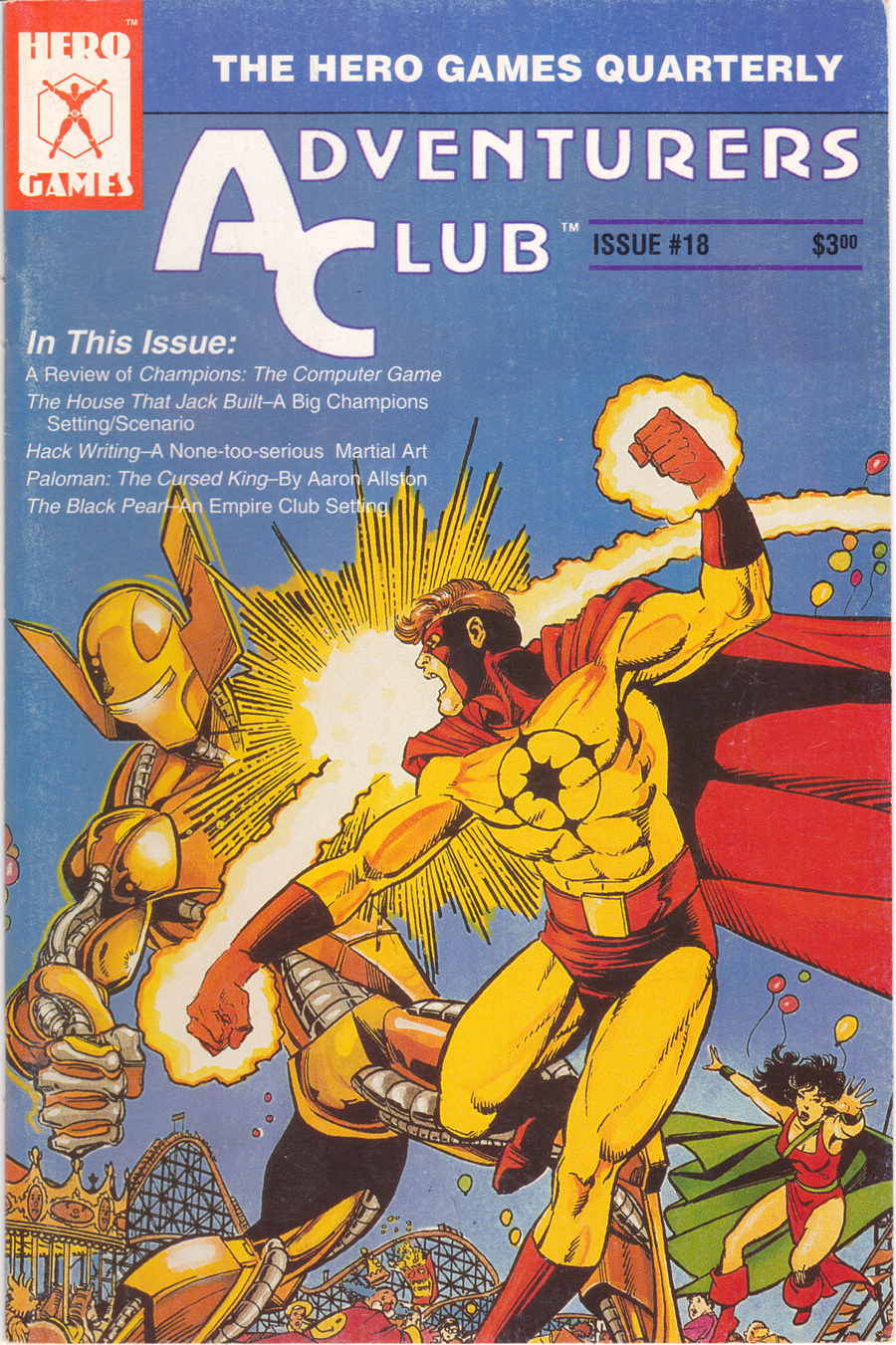 Adventurers Club Volume 18 - Hero Games | HERO System | DriveThruRPG